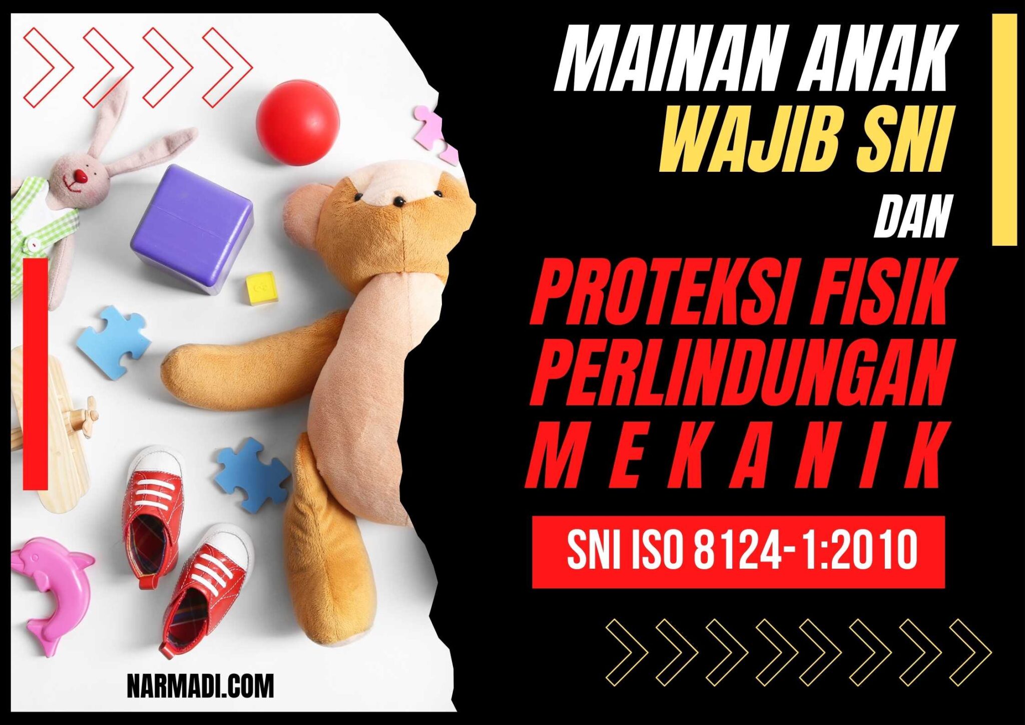 Mainan Anak Wajib SNI ISO 8124: Proteksi Fisik & Mekanik
